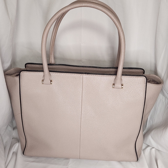 kate spade | Bags | Very Large Kate Spade Pebbled Leather Shoulder Bag ...